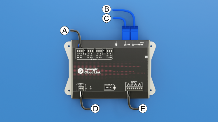 Synergis™ Cloud Link-Anschlüsse